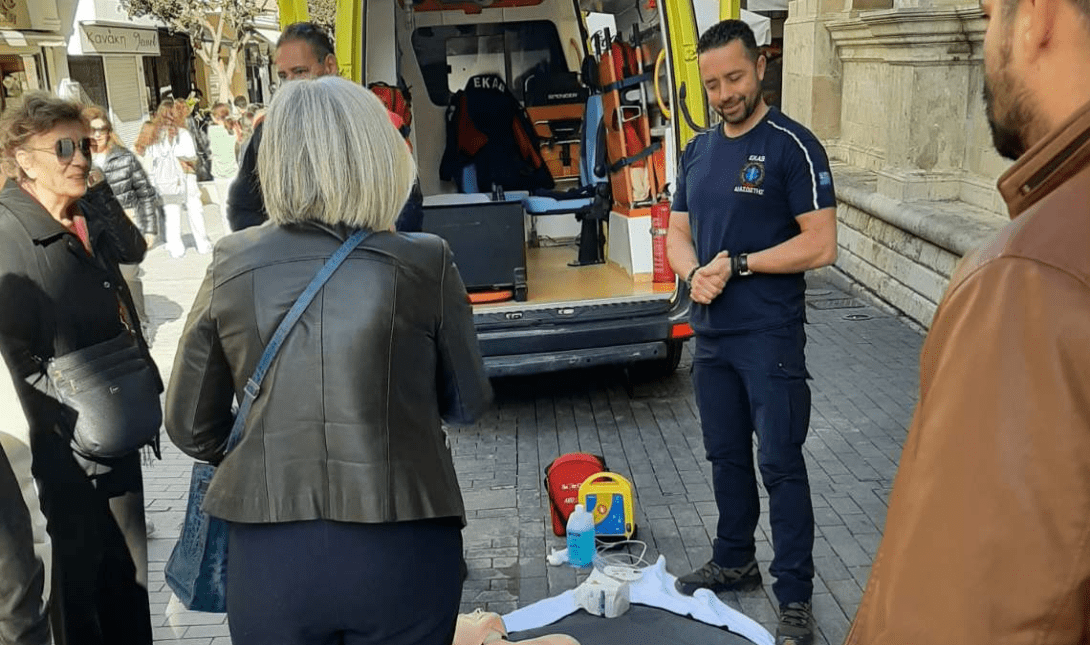 Ηράκλειο: Ξεκίνησαν τα δωρεάν μαθήματα «κάρπα» από το ΕΚΑΒ