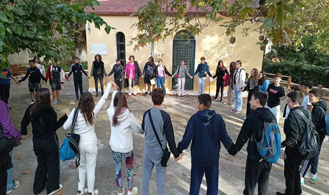 Εκπαιδευτική δράση απο το 1ο πειραματικό γυμνάσιο Χανίων